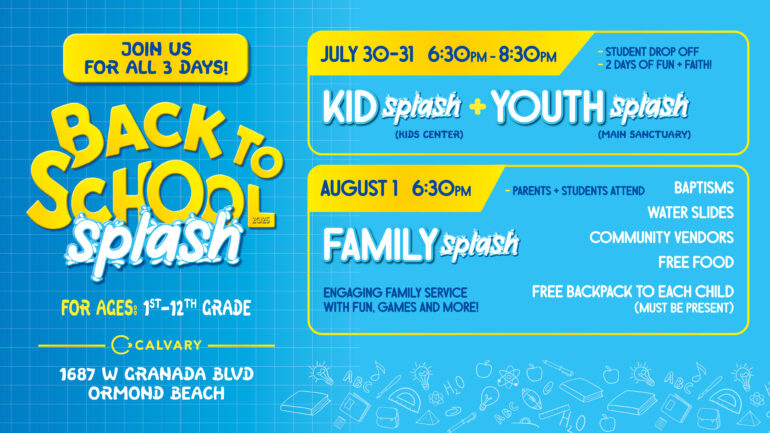 Back-to-School Splash – 107.1 The X